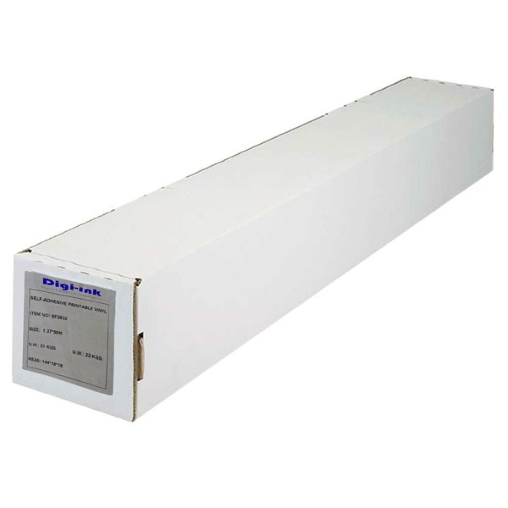 Self Adhesive vinyl Matte Permanent 54''